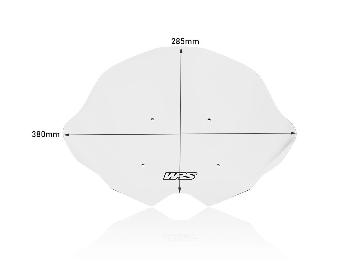 WRS Windscreen Sport Transparent for KTM 790 DUKE 2023-2024
