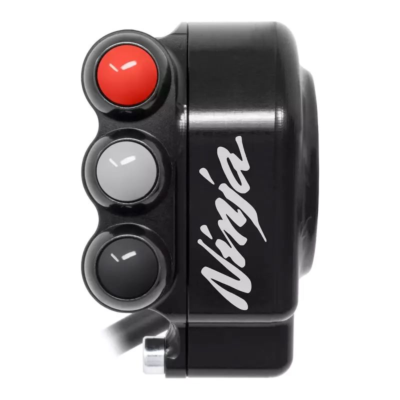 Comando Gas Jetprime con Pulsantiera Integrata con Logo per KAWASAKI ZX ...