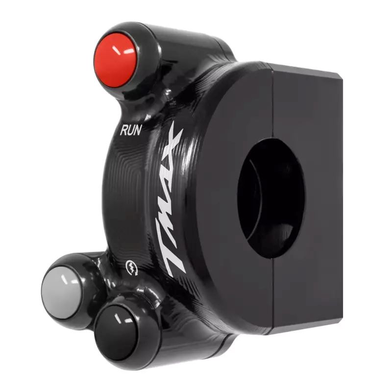 Comando Gas Jetprime con Pulsantiera Integrata con Logo per YAMAHA T ...
