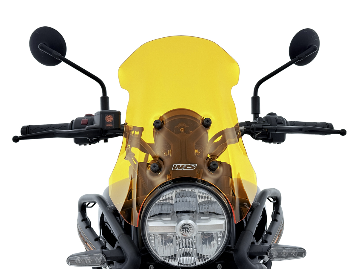 WRS Windscreen Touring Yellow for ROYAL ENFIELD HIMALAYAN 450 2024-2025
